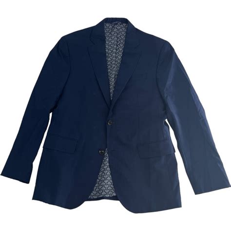 Ted Baker London Suits And Blazers Ted Baker London Blazer Men 4 Mavy Blue Wool Endurance Jay