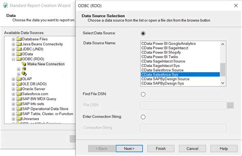 Create Reports With Sage 300 Data In Sap Crystal Reports