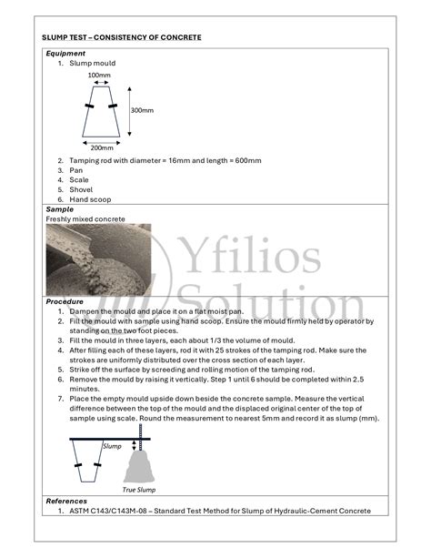 Concrete Slump Test