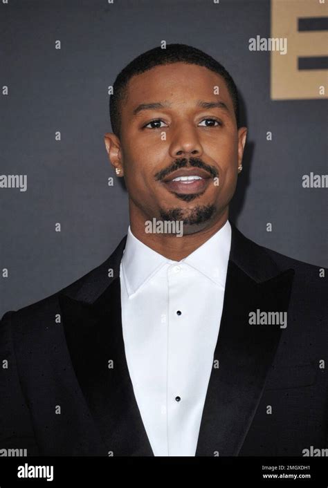 Michael B Jordan Arrives At The 51st Naacp Image Awards At The