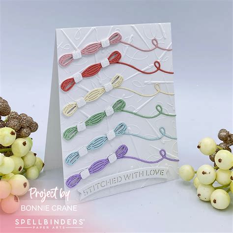 Spellbinders 3d Embossing Folder Of The Month For April