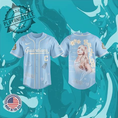 Cleveland Guardians Mlb X Sabrina Carpenter 2025 Baseball Jersey Playandstyle