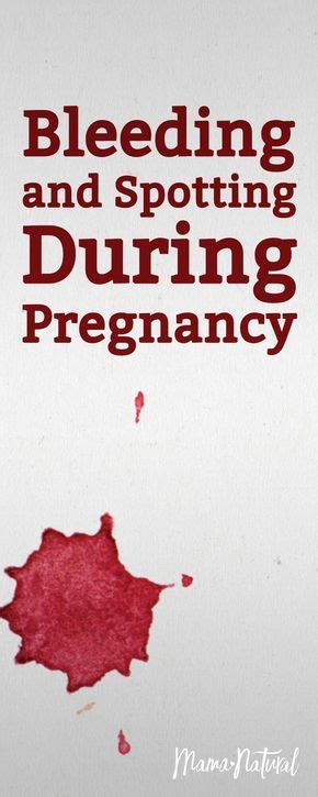 Bleeding During Early Pregnancy Artofit