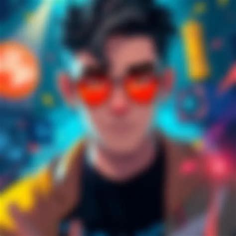 Drawing Of Sypher From Animated Video Sparks Excitement Leveluptalk