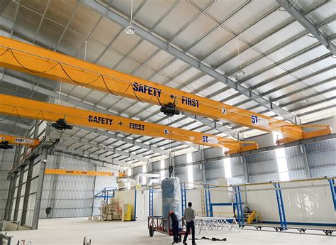 CẦu TrỤc ĐƠn 3 TẤn VÀ 5 TẤn ChẠy TrÊn CÙng MỘt HỆ Ray