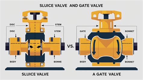 Sluice Valve Vs Gate Valve Whats The Difference And Which One To Use