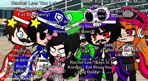 Smg4 Crew Dang It Four You Caught Me Why X By Astroworldninjapop