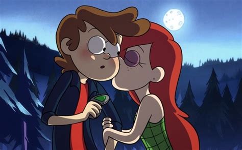 Headcanon Wendy And Dipper Share Their First Kiss On The Roof Of The