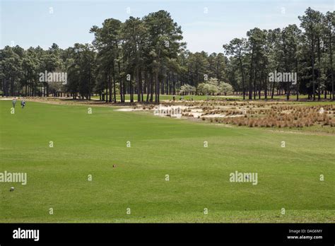 Pinehurst Resort Golf Course Pinehurst North Carolina Usa Stock