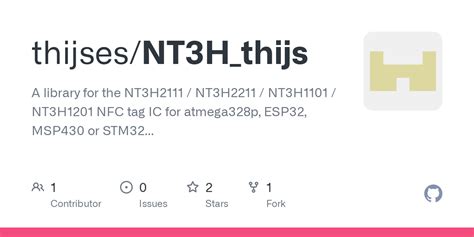 Github Thijsesnt3hthijs A Library For The Nt3h2111 Nt3h2211