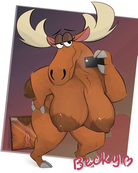 Rule 34 Anthro Anthro Only Antlers Anus Ass Becky The Moose Johnny Bravo Big Breasts Big