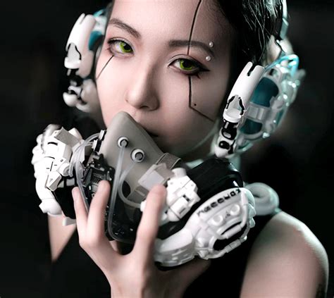 Cyberpunk Respirator Hiroto Ikeuchi Style