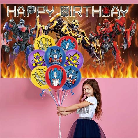 Transformers Birthday Decorations Transformer Party Supplies And Favors