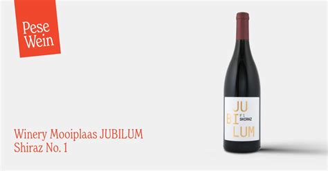 Weingut Mooiplaas Jubilum Shiraz No 1 2022 Kaufen
