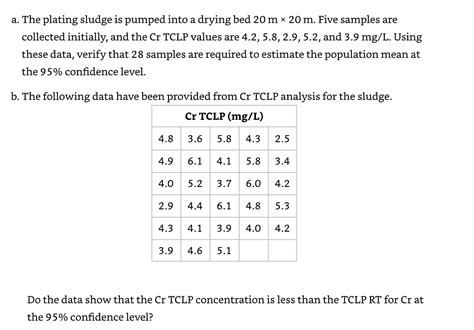 Solved 415 An Electroplating Facility Generates A Chromium