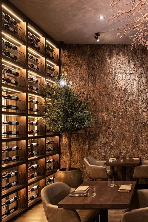 Rustic Yet Refined Restaurant Decor With Tree Root Ceiling Feature
