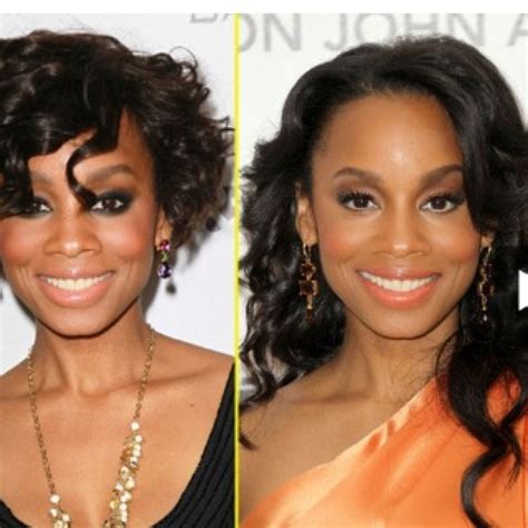 Anika Noni Rose Amazing Actress Celebrity Hairstyles Funky Short
