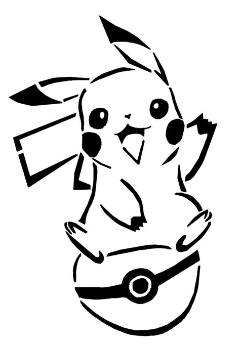 Pikachu Line Drawing At Getdrawings Free Download