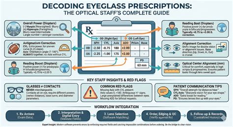 How To Read An Eyeglass Prescription Complete Guide For Optical Staff