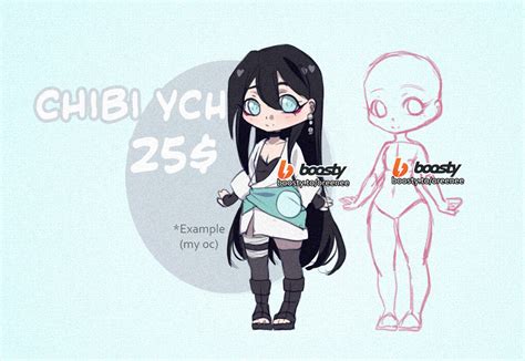 Chibi Ych Set Price 153 Open By Oreenee On Deviantart