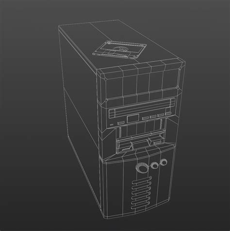 Old System Unit 3d Turbosquid 1986400