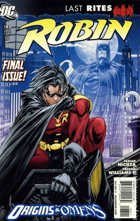 Robin 1993 2009 183 Dc Comics Comic Book Cover Robin Comics Comics Dc Comic Books