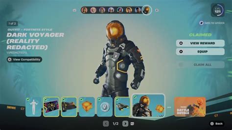 How To Unlock Dark Voyager Reality Redacted Skin In Fortnite Battle