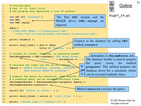 Chapter 27 Perl And Cgi Common Gateway Interface Ppt Download