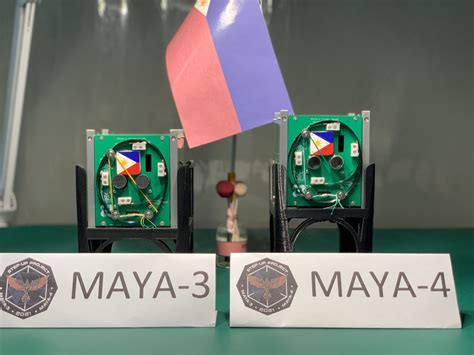Just In Philippines Up Made Maya Cube Satellites Released To Space Orbit From Iss