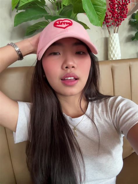 Love Love My Pink Cap Fyp Tiktok
