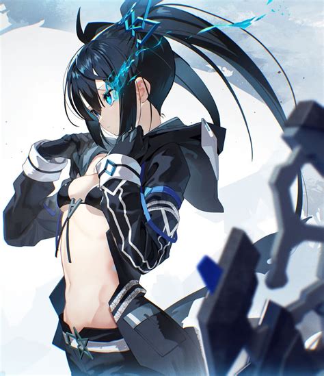 Black Rock Shooter And Elishka Black Rock Shooter And 1 More Drawn By