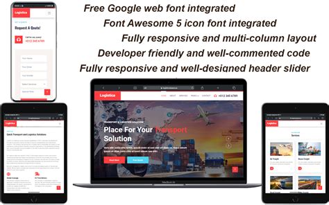 Lоgistiса Templates Responsive Html Bootstrap