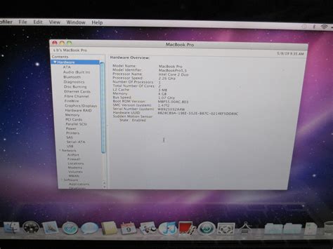 Macbook Pro A Software