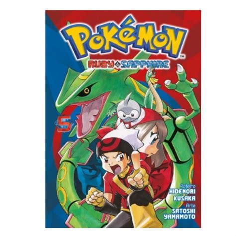 Mangá Pokémon Ruby And Sapphire Volume 5 Távola Geek
