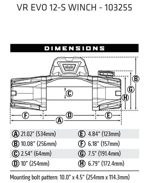 Warn Vr Evo 12s Onca Offroad Design Manufacture Distribution