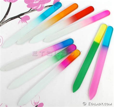 Personalized Crystal Glass Nail File Wholesale Manicure And Pedicure