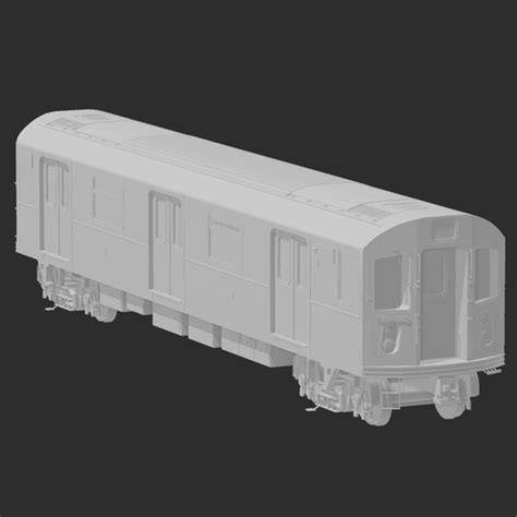 🚆 Nyct Mta R142 R142a R188 1 88 Scale 3d Print Ready Model・ Stl File For 3d Printing・cults