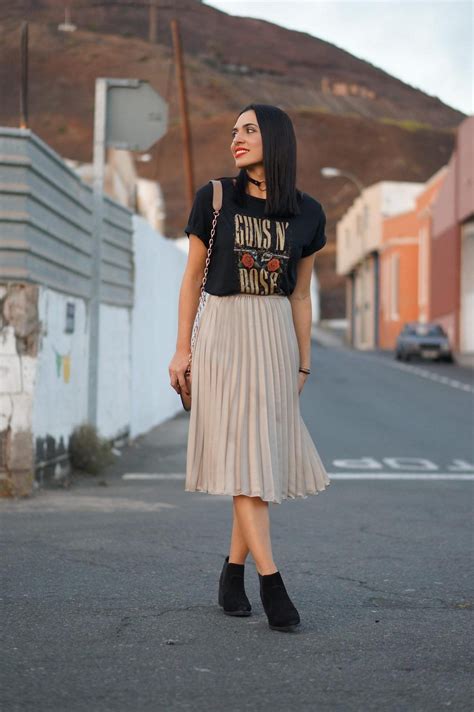 10 Combinaciones De Faldas Y Zapatos Para Crear Un Outfit Genial