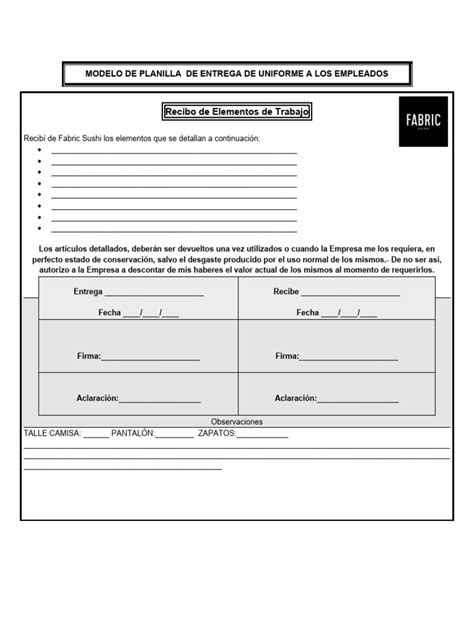 Ejemplo De Formulario De Pedido De Uniforme De Equipo Las 10 Mejores