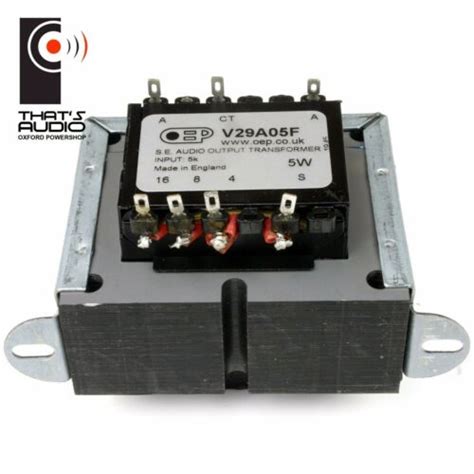 Hi Fi Amplifier Output Transformer 5w Single Ended El84 Ecl82 Ecl83