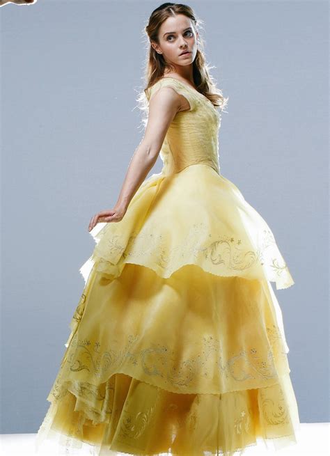 Emma Watson As Belle From The Live Action Adaption Of Disneys Beauty