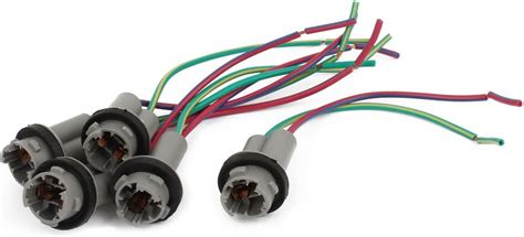 Uxcell 5 Pcs T15 Socket Car Led Light Bulb Holder Connector