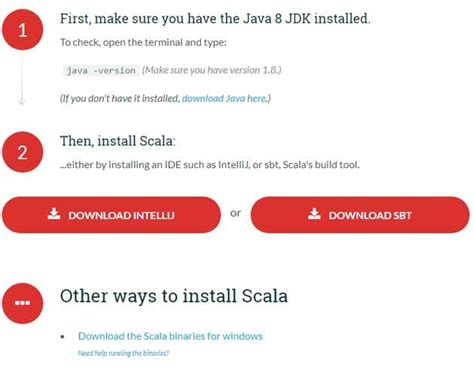 Scala Environment Setup
