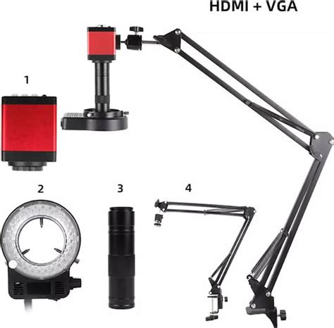 Digital Microscope 150x Magnification Hdmi Vga Output Hdmi Vga Set Skroutz Gr
