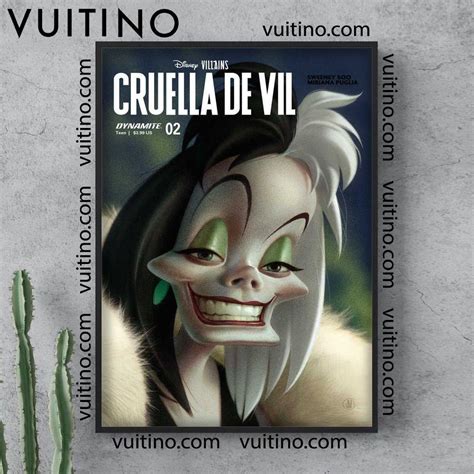 Cruella De Vil Funny 2024 No Frame Vertical Poster