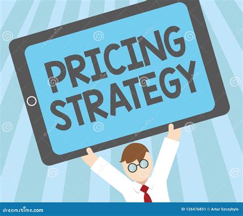 Word Writing Text Pricing Strategy Business Concept For Set Maximize