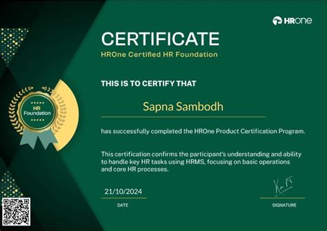 Hrone Certification Learninganddevelopment Professionalgrowth