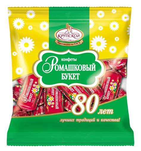 Конфеты Ромашковый букет 200г/КФ Крупской - купить в магазине Candystor