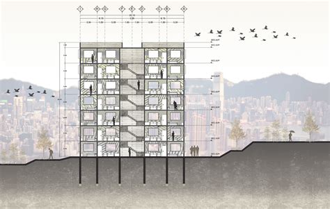 Hambientacion De Corte 2 Edificio De Departamentos Edificios De