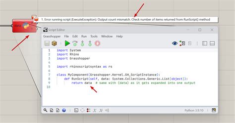 Script Component Returns To Multiple Params Grasshopper Mcneel Forum